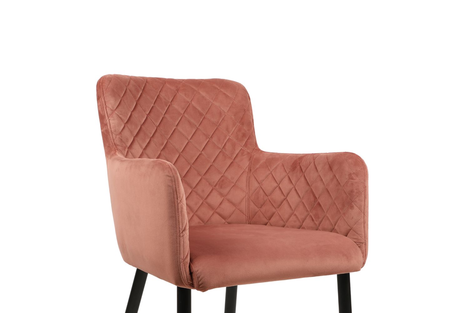 MILLY Velvet Armchair (Rose)