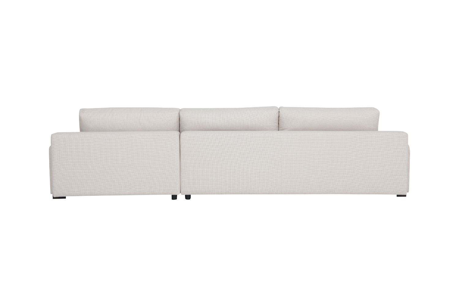 BROOK Feather Filled Sectional Sofa - Chaise Facing Right