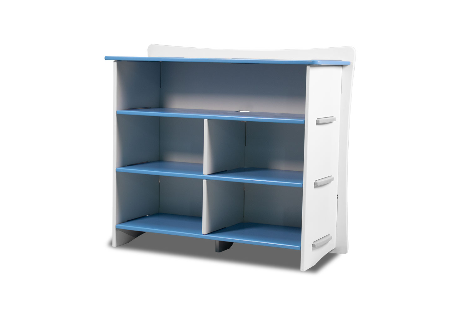 LEGARE Tool Free Dresser with Mirror by Legaré (Blue)