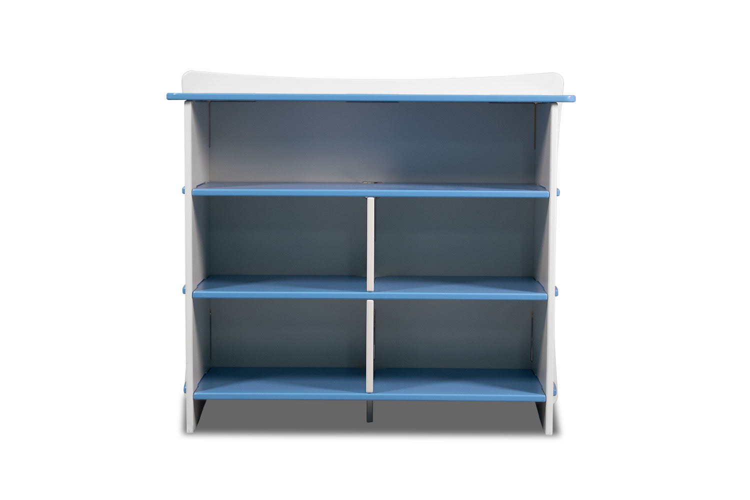LEGARE Tool Free Dresser with Mirror by Legaré (Blue)