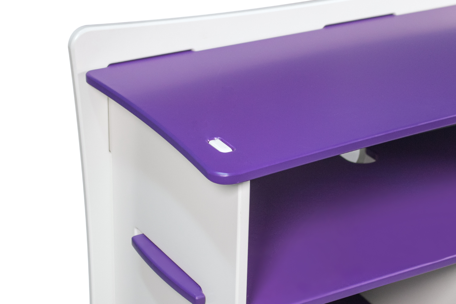 LEGARE Tool Free Dresser with Mirror by Legaré (Purple)