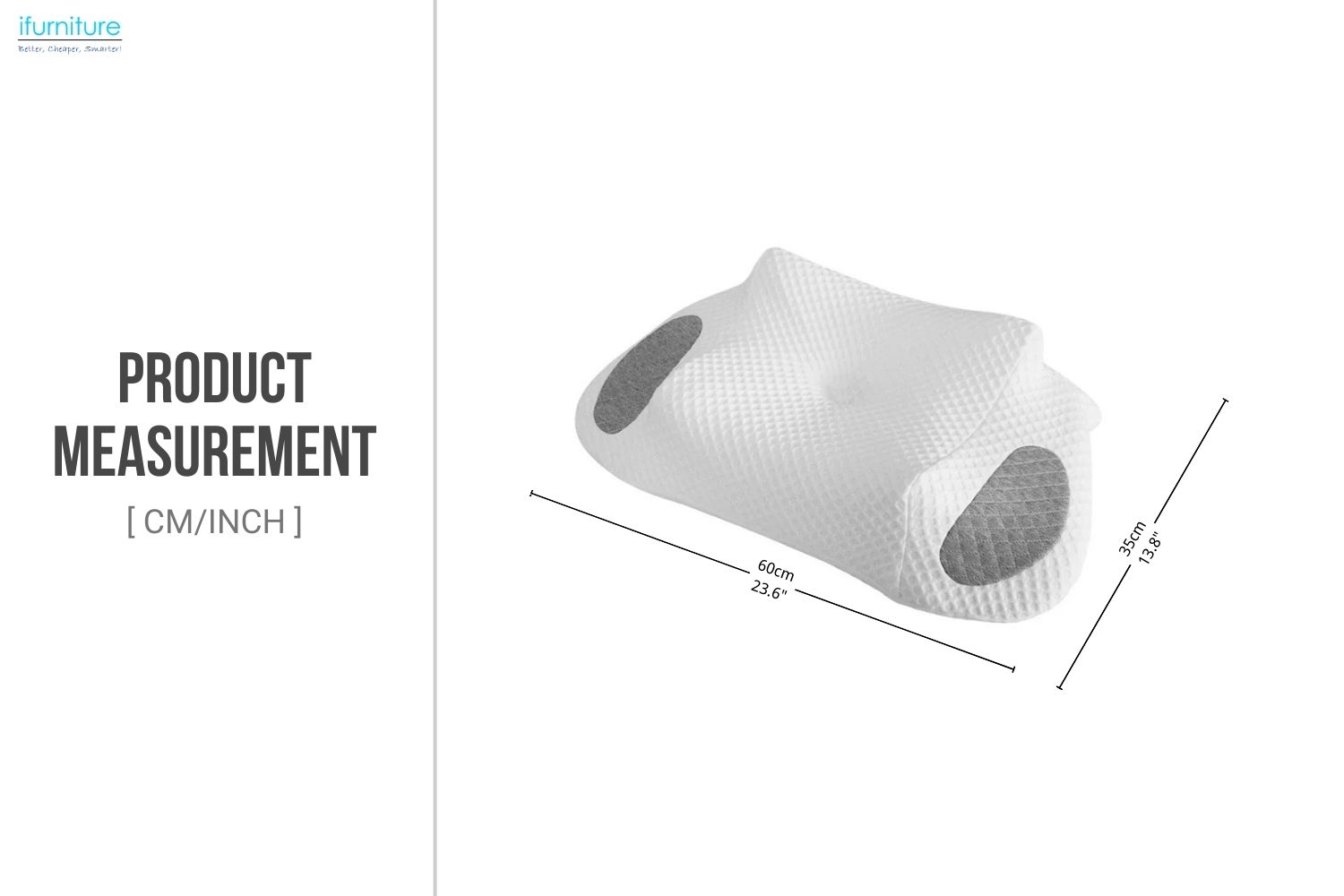 M304 Butterfly Shape Memory Foam Pillow