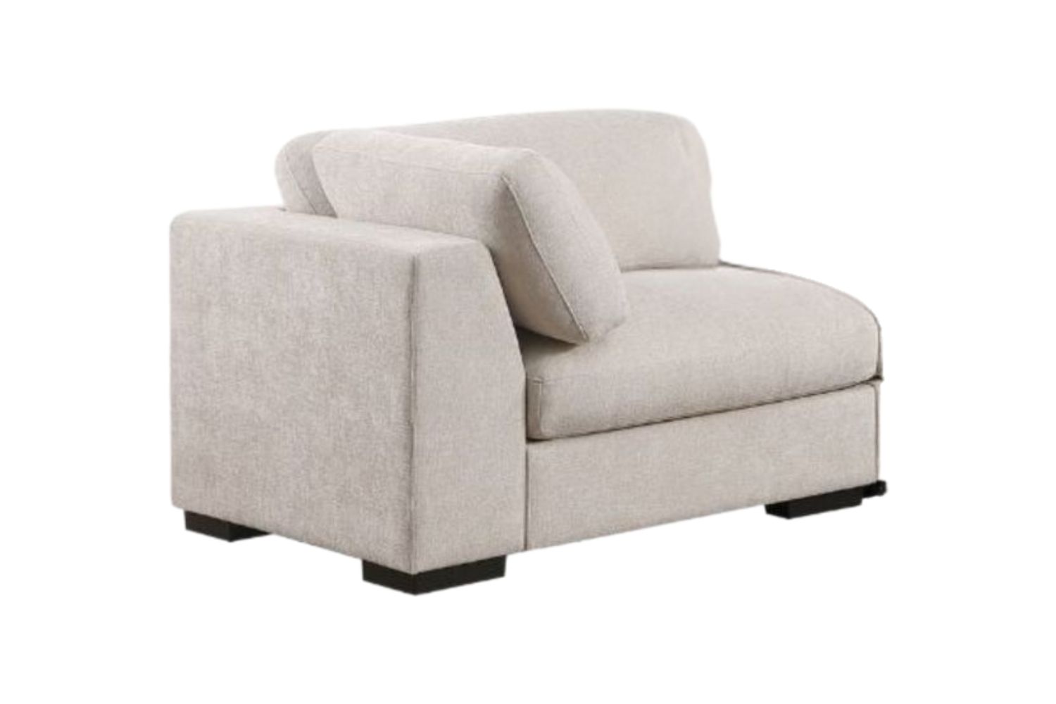 COPELAND Fabric Modular Sofa - Facing Left Arm Chair