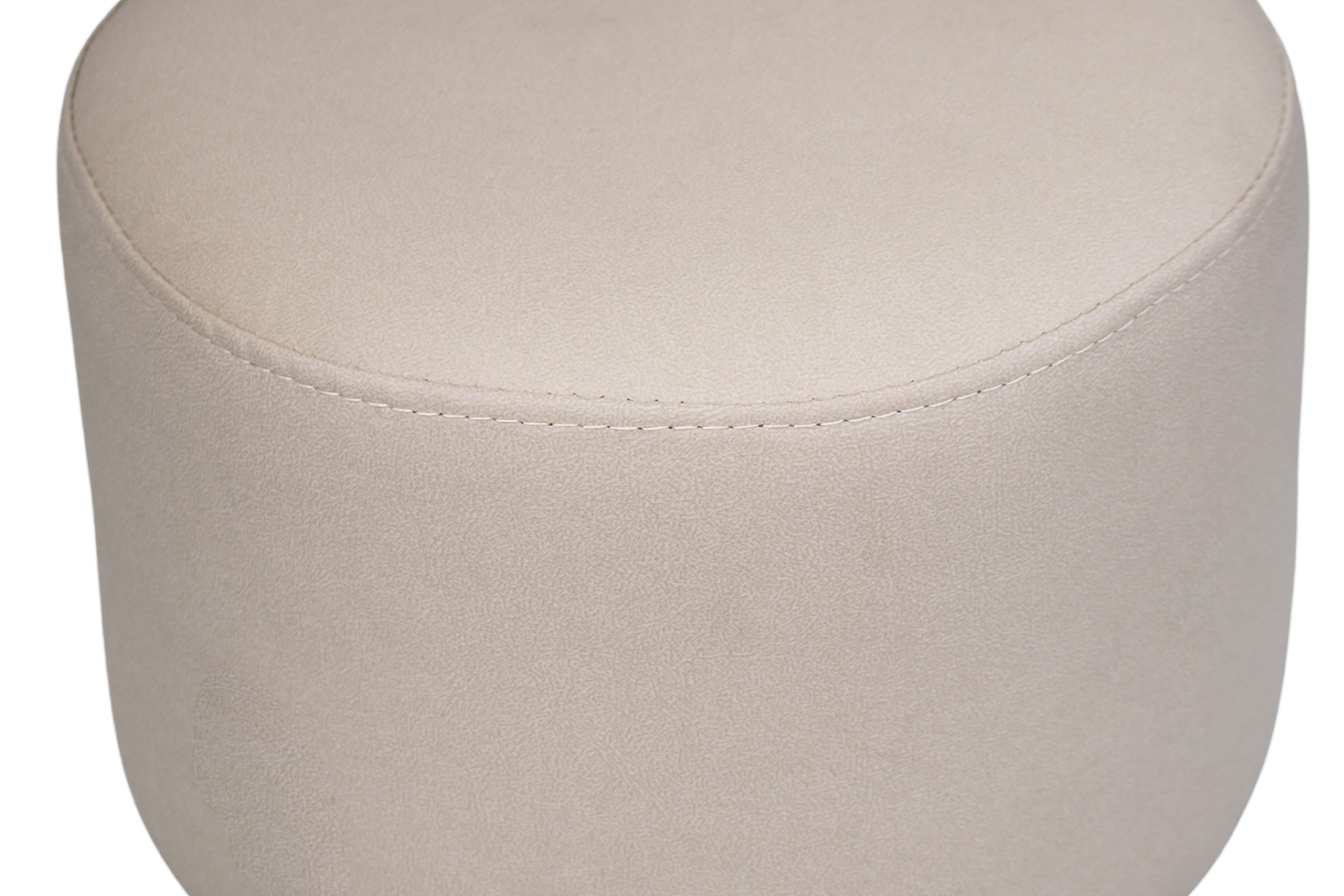 TOBA Round Ottoman Stool (Light Grey)