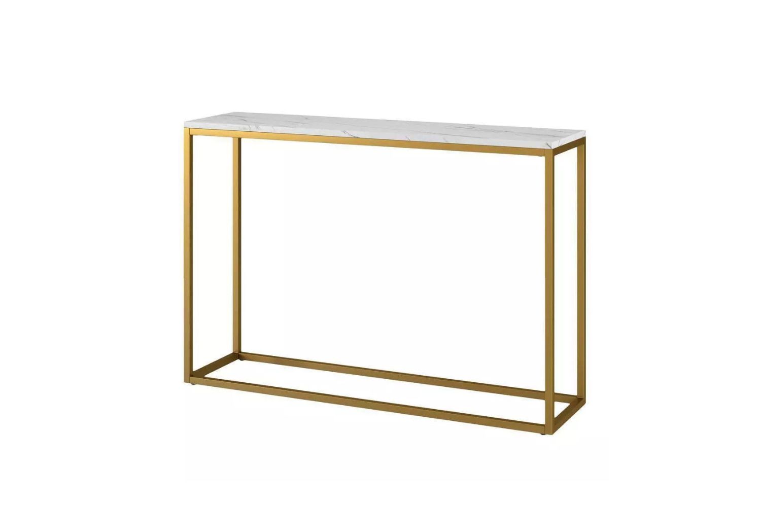 AYDAN 1M Marble Top Console Table