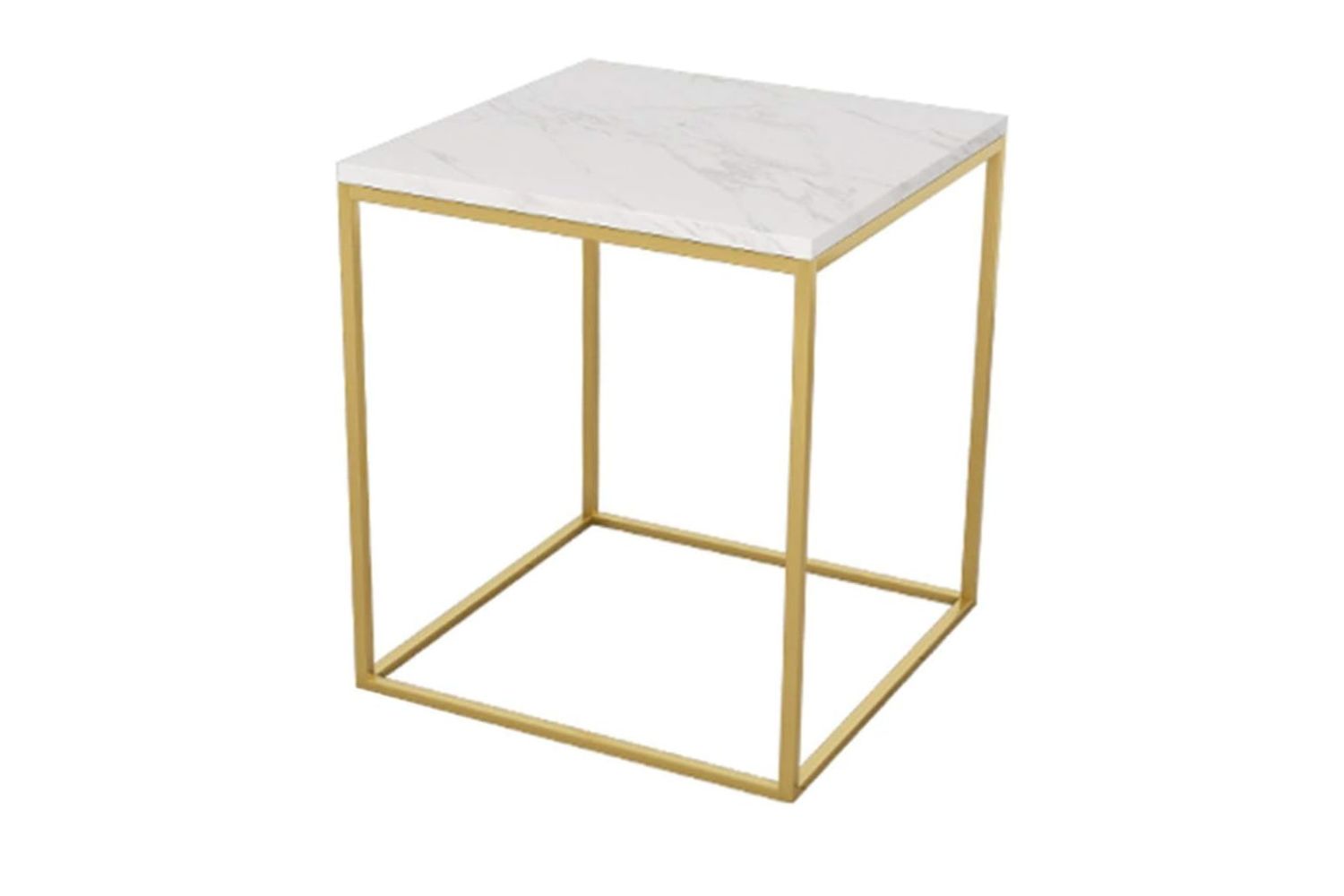 AYDAN Square Marble Top Coffee Table