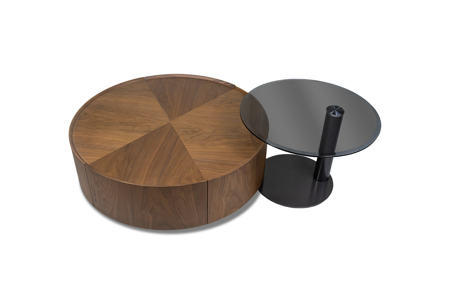 SKARA Round Nesting Coffee Table