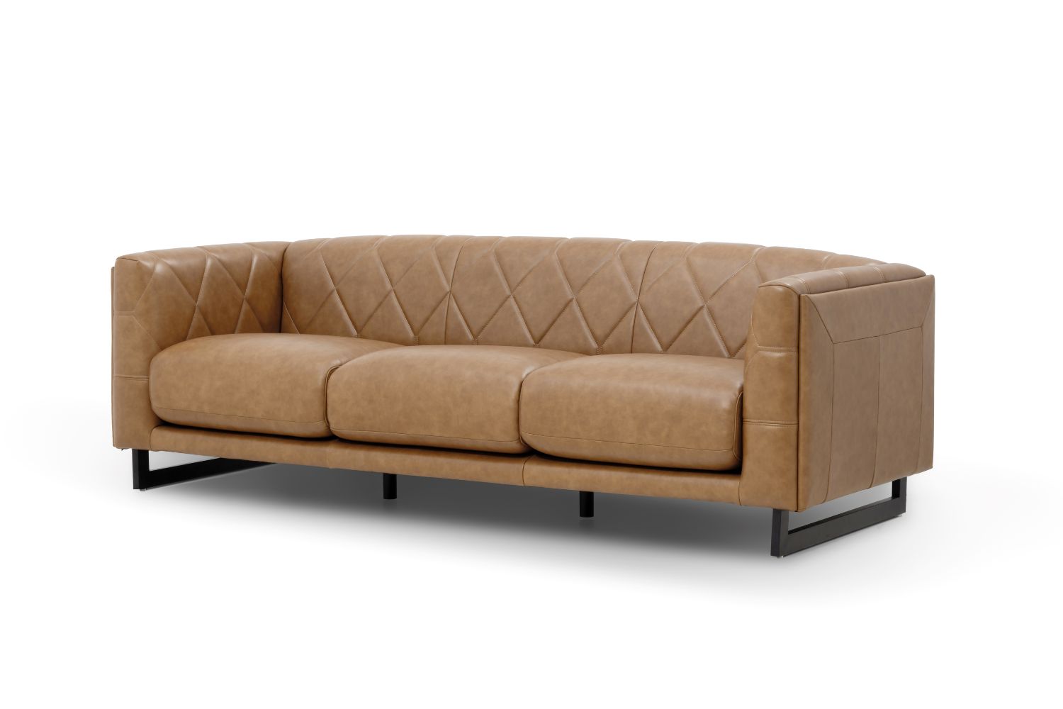 BERKSHIRE 100% Genuine Leather Sofa Range - 3+1 Sofa Set