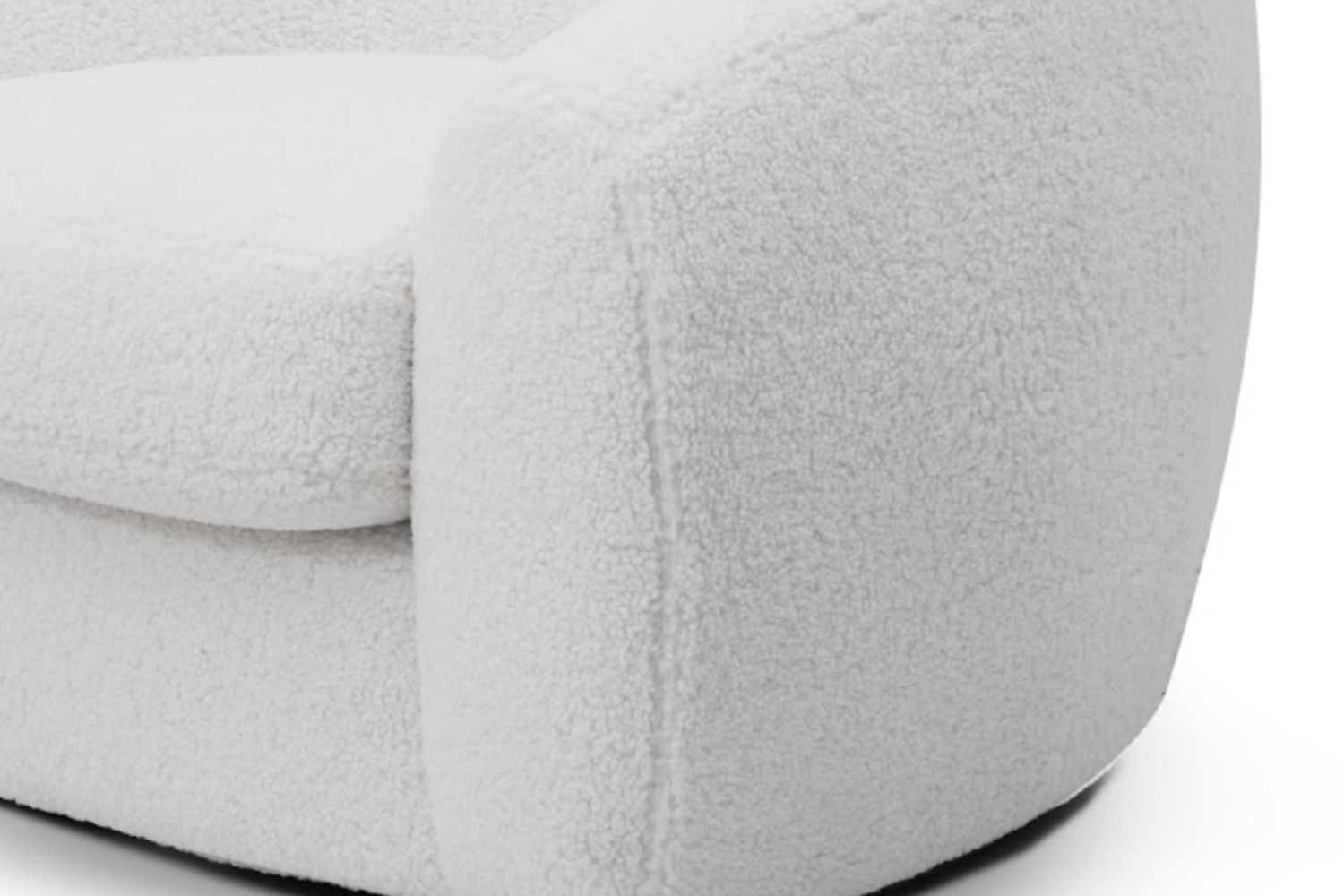 KIMAYA 1 & 3 Seater Teddy Fabric Sofa Range