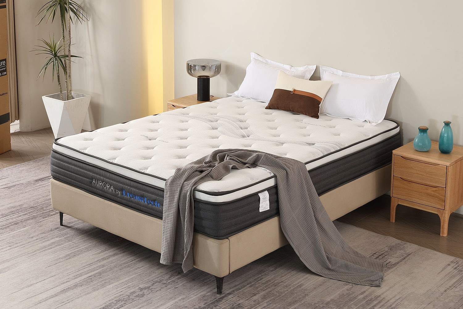 AURORA 7-Zone Pocket Spring Mattress - King Single Size