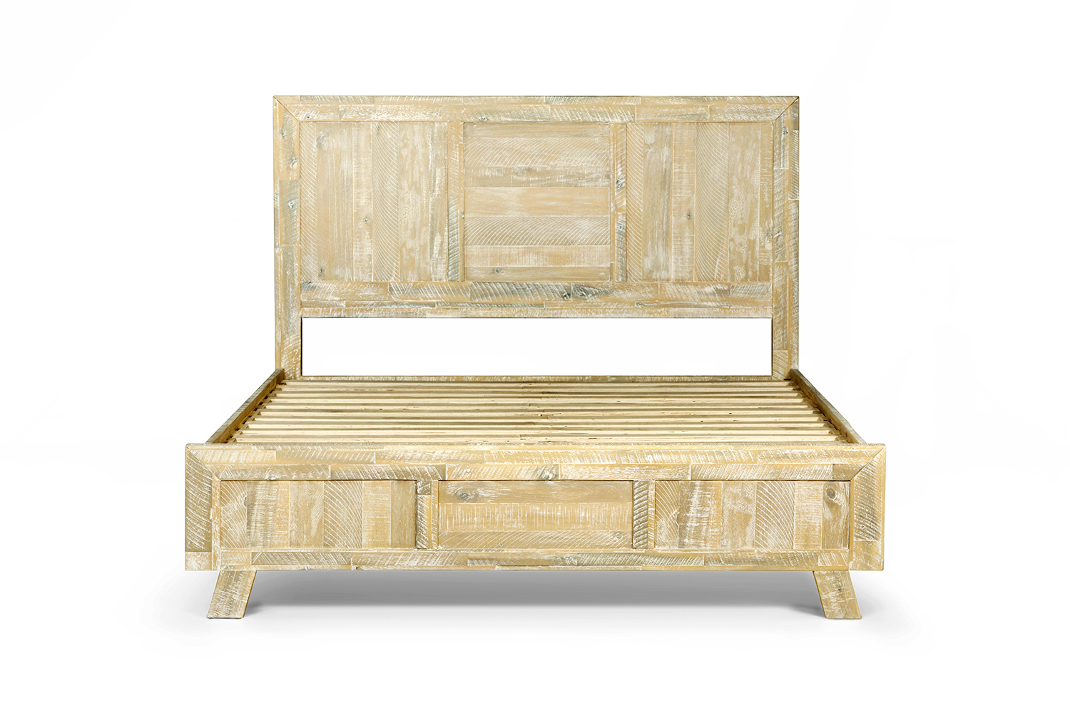 AKAROA Solid Acacia Wood Bedframe in Queen/King/Super King Size