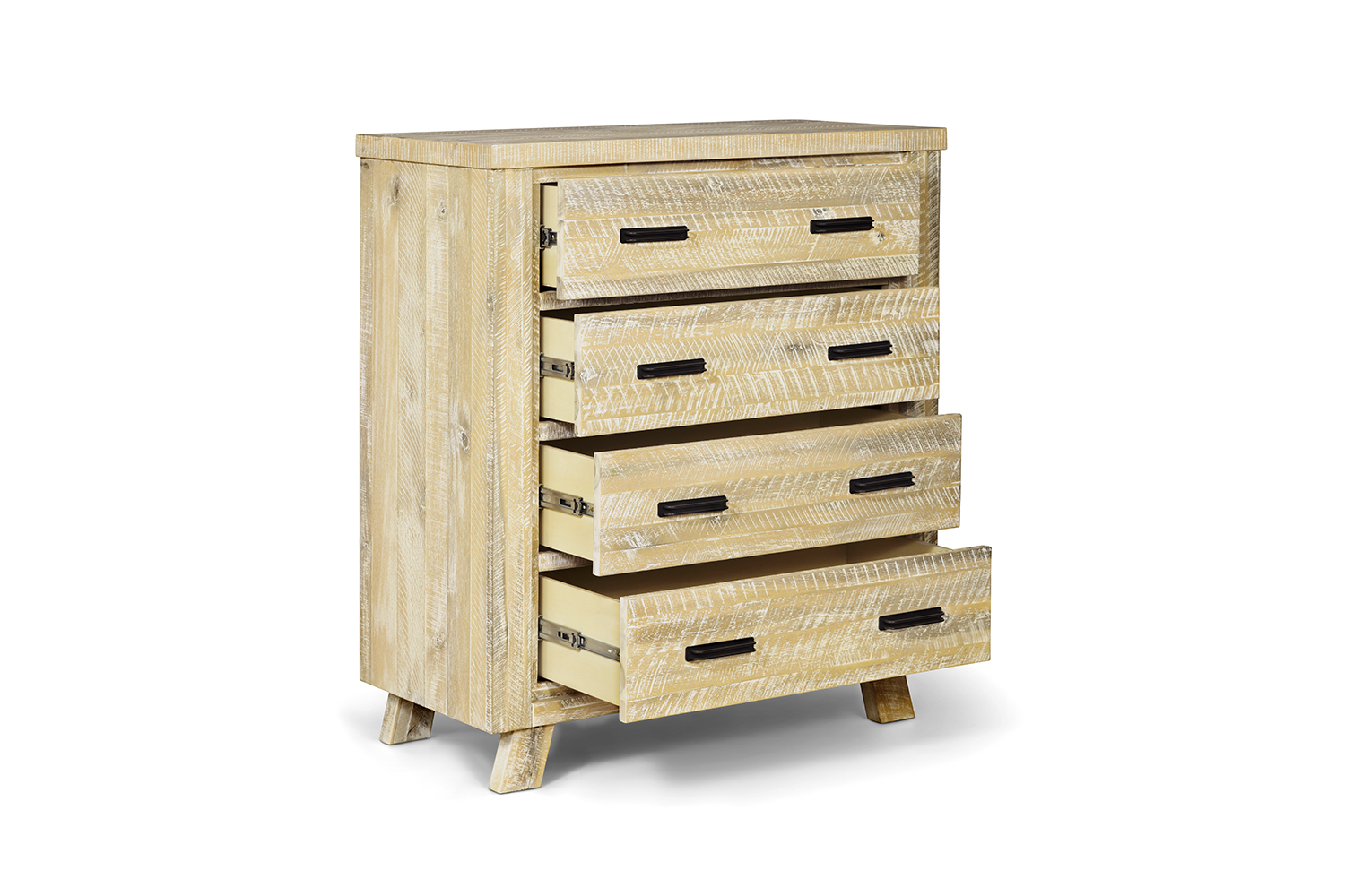 AKAROA 4PC/5PC/6PC Solid Acacia Wood Bedroom Range in Queen/King/Super King Size