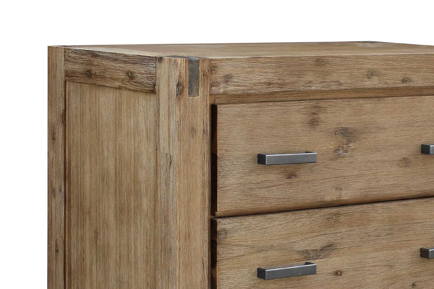 SPRINGBROOK 4-Drawer Solid Acacia Wood Tallboy
