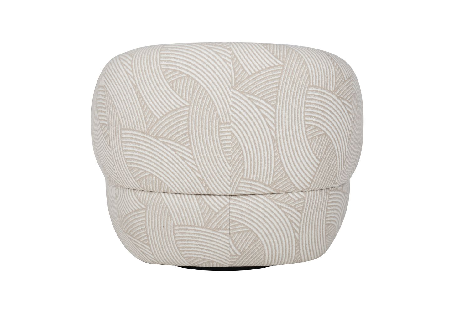 AURLA Fabric Swivel Armchair