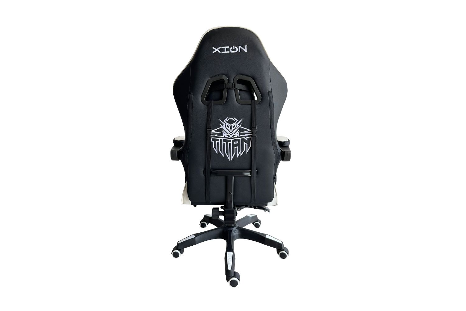 ZEUS Height Adjustable Gaming Chair with Footrest & 1-Point USB Massage ...
