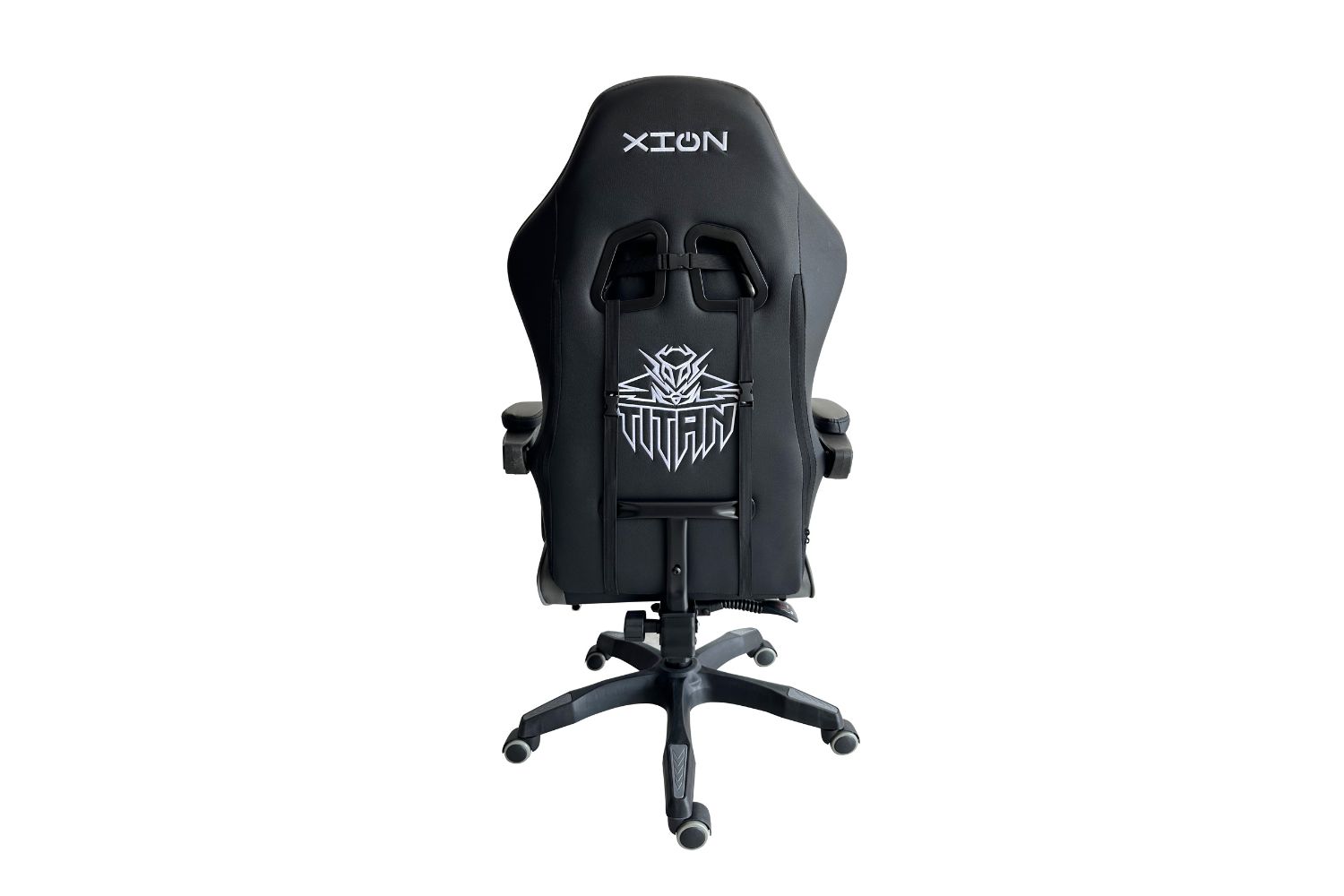 ZEUS Height Adjustable Gaming Chair with Footrest & 1-Point USB Massage ...