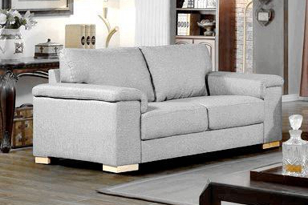DALLAS 3 Seater Sofa (Grey)