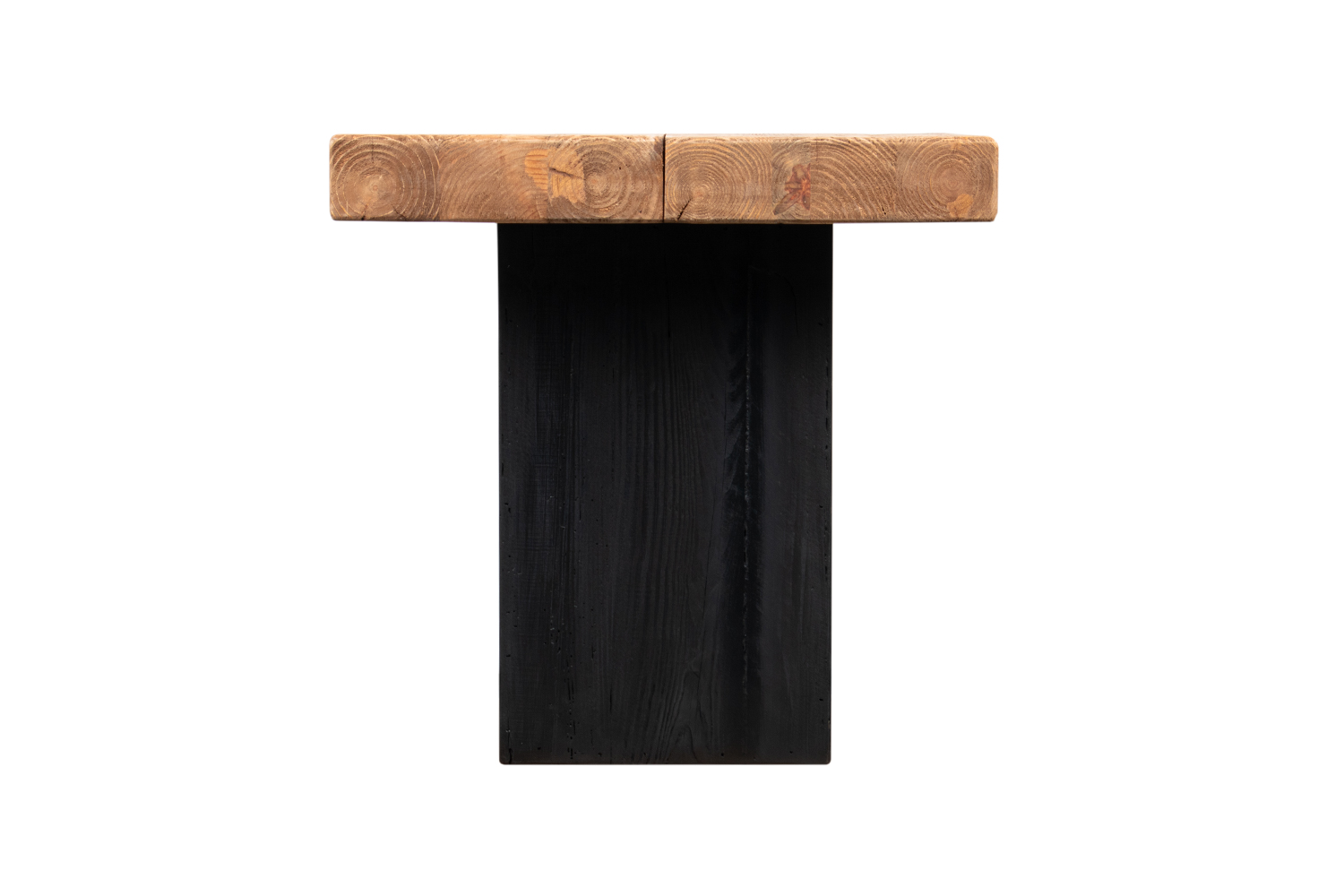 ALMOND Reclaimed Pine Wood Side Table