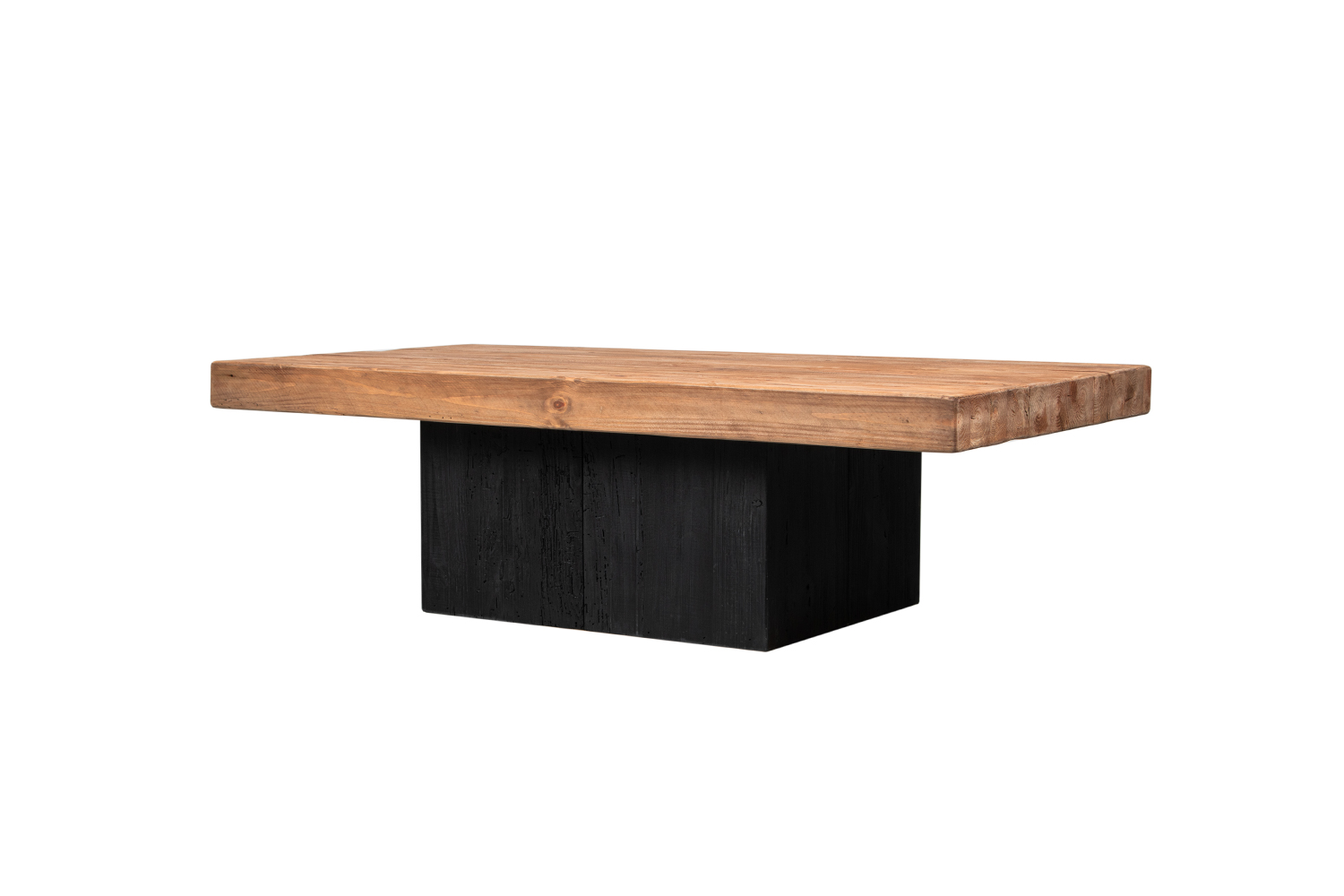 ALMOND 1.35m Reclaimed Pine Wood Coffee Table