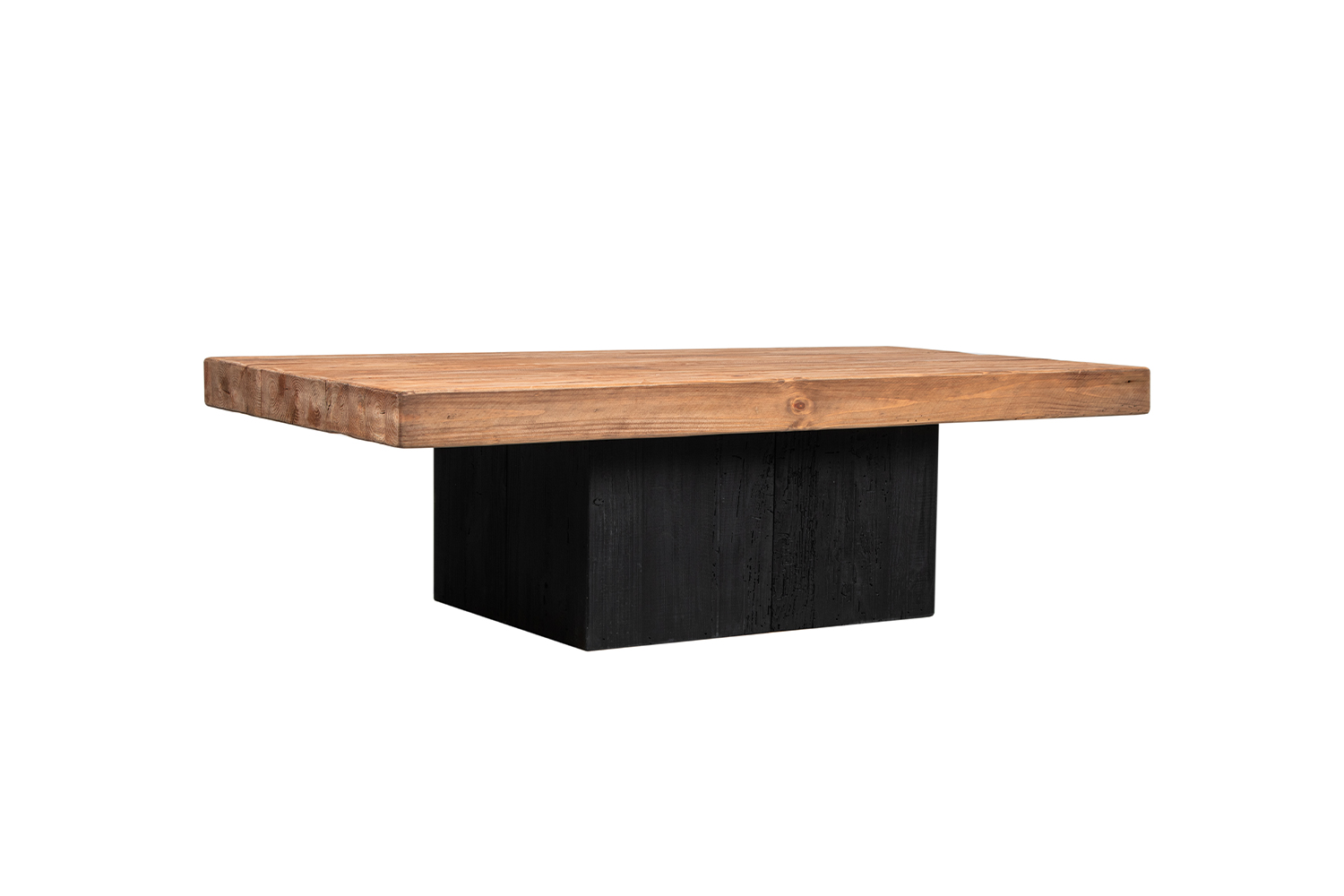 ALMOND 1.35m Reclaimed Pine Wood Coffee Table