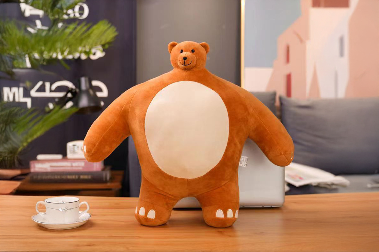 MINI HEAD Animals Plush Cushion