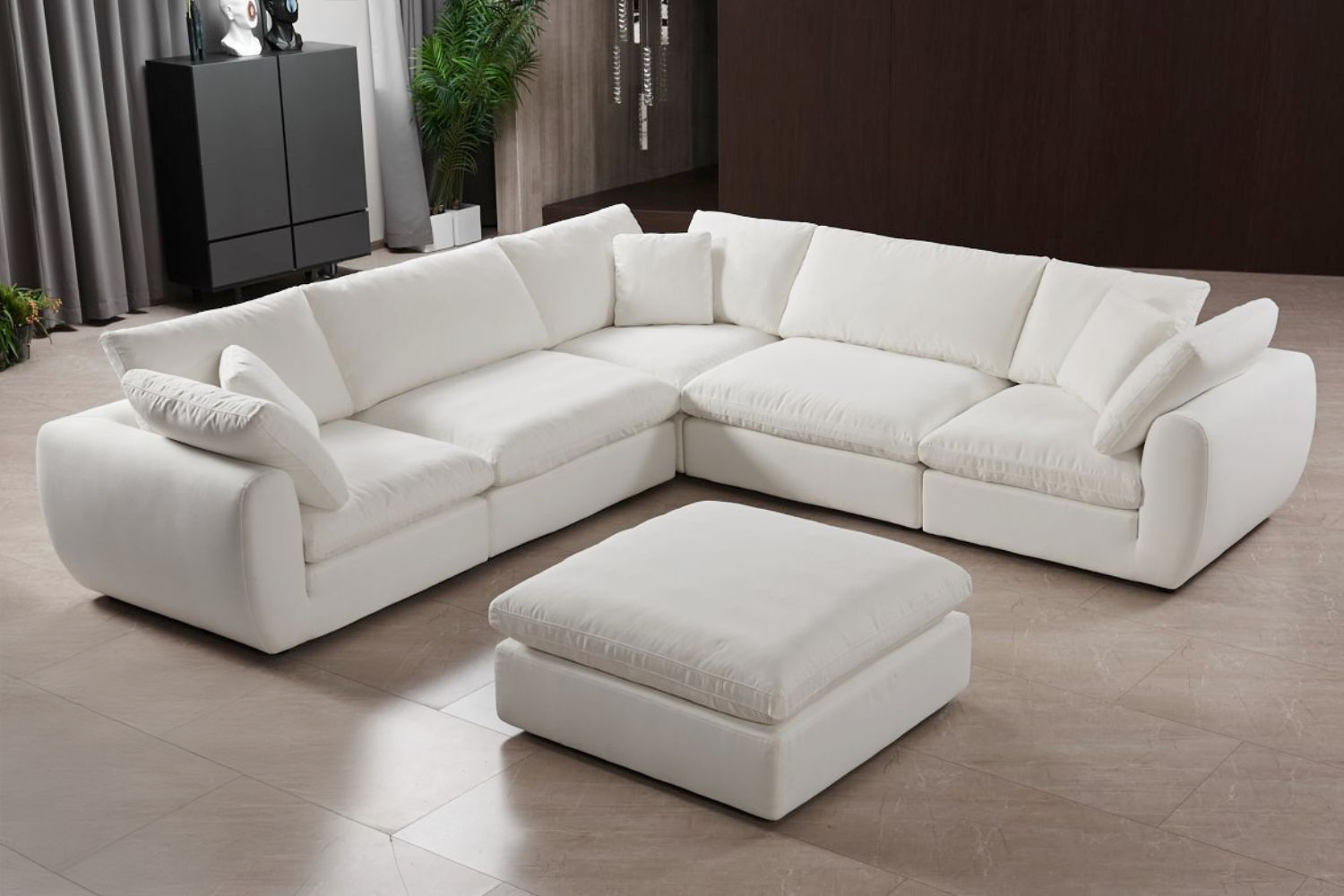 FAIRBANKS Goose Feather Filled Modular Sofa Range