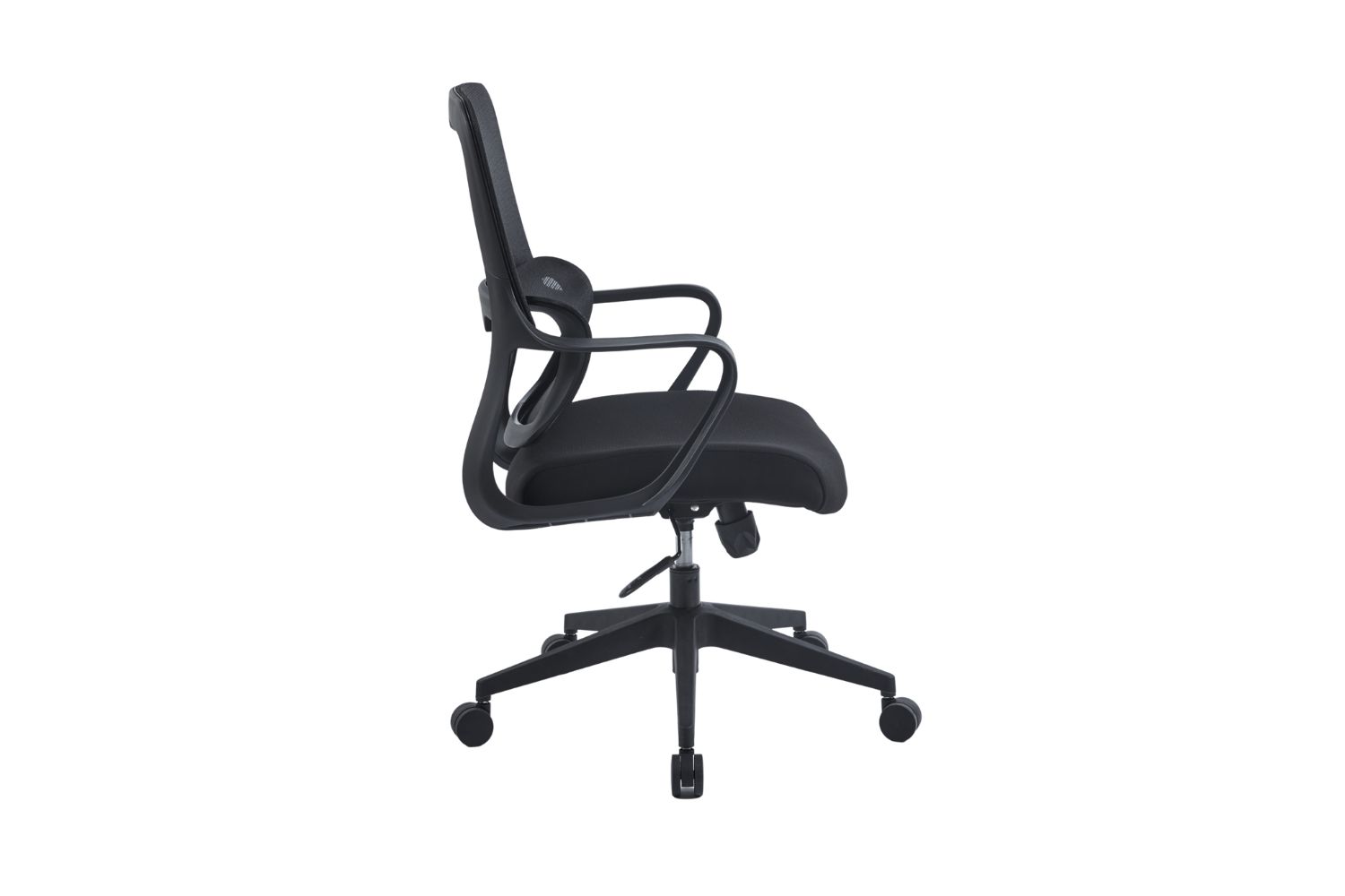 WELLS Mid Back Office Chair (Black)