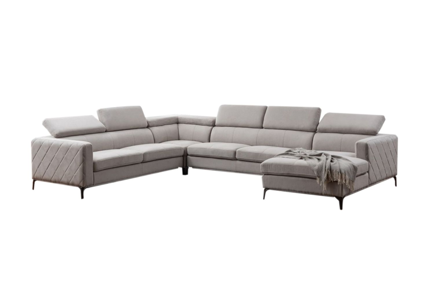 HOUSTON Memory Foam Modular Sectional Sofa