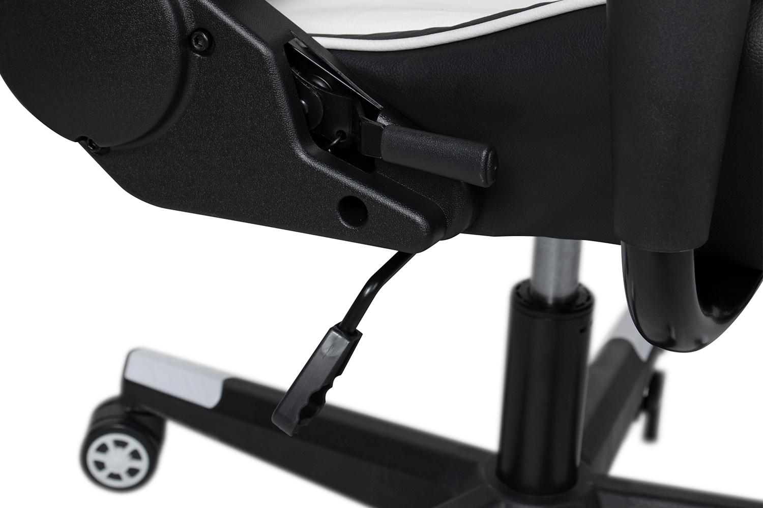 RAIDERS Swivel Gaming Chair (White with Black)