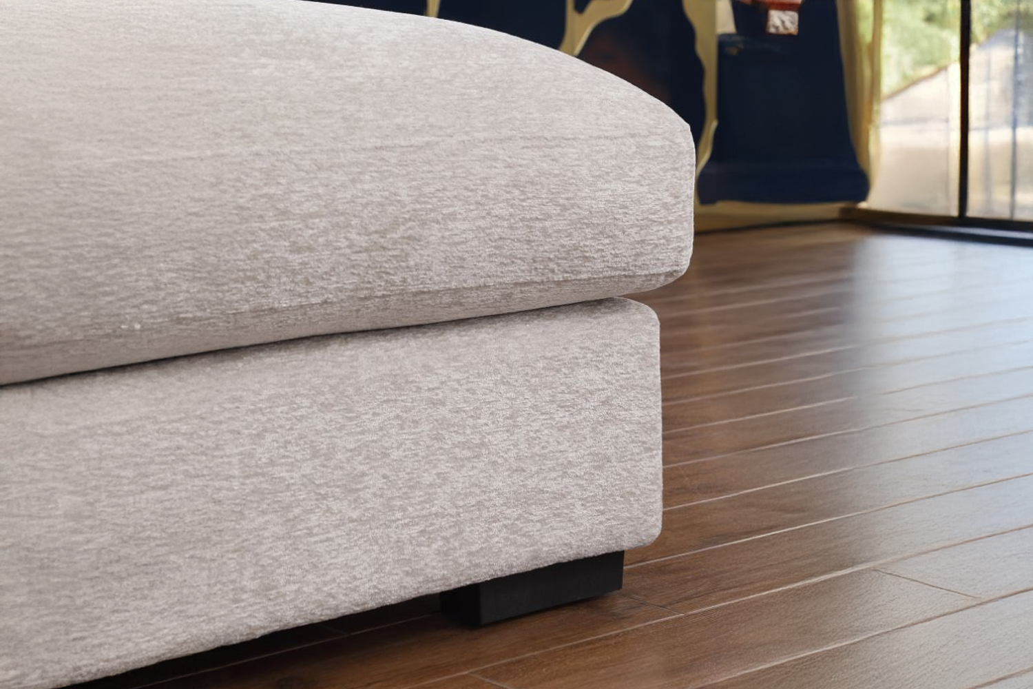 SIREN Sectional Chenille Fabric Sofa