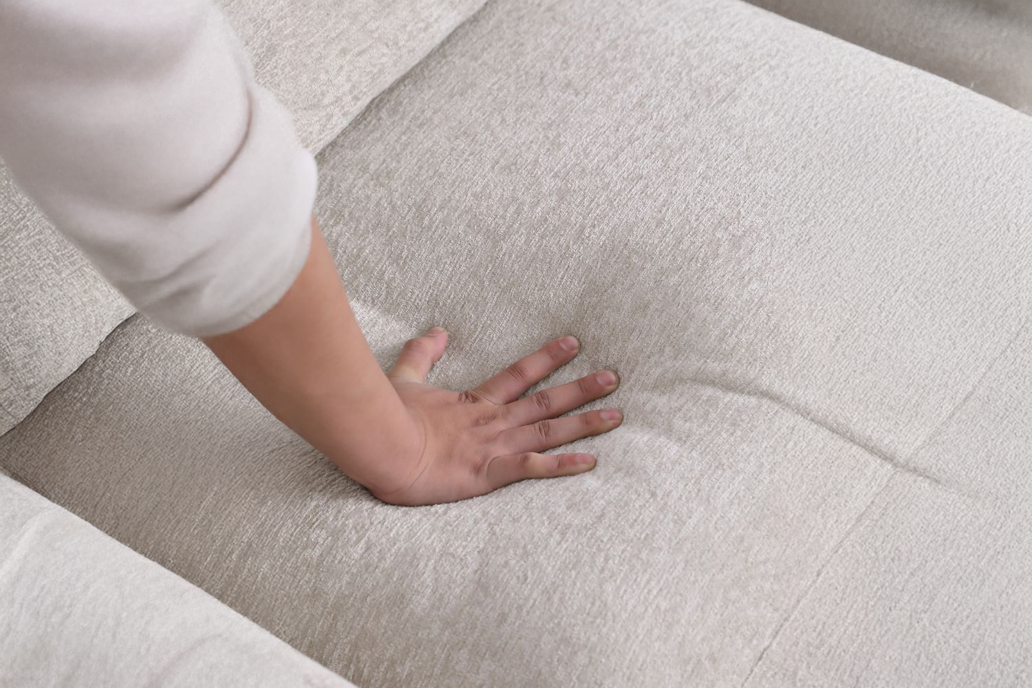 SIREN Sectional Chenille Fabric Sofa