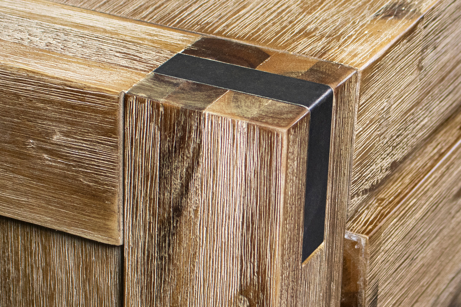 SPRINGBROOK Highfoot Solid Acacia Wood Bed Frame in Queen Size