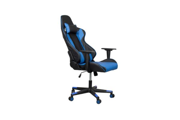 RAIDERS Swivel Gaming Chair (Blue with Black)
