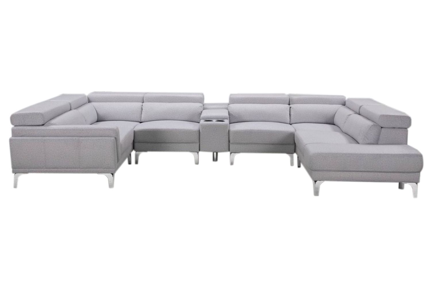 HAMILTON Sectional Modular Sofa (Light Grey)