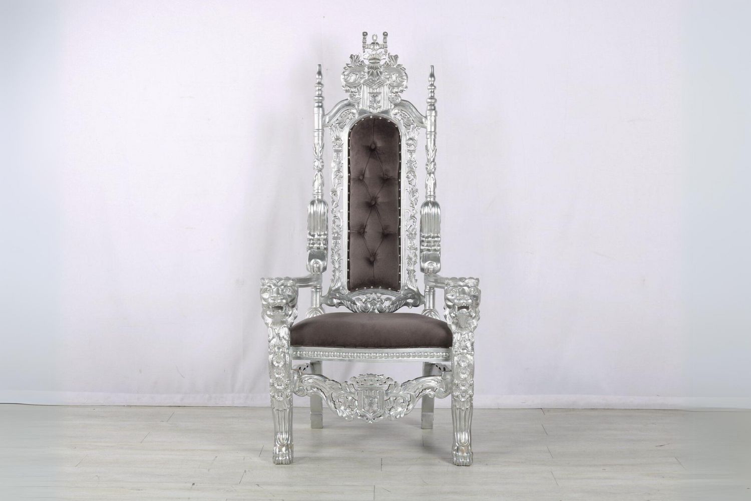 King Lounge Chair (Silver)