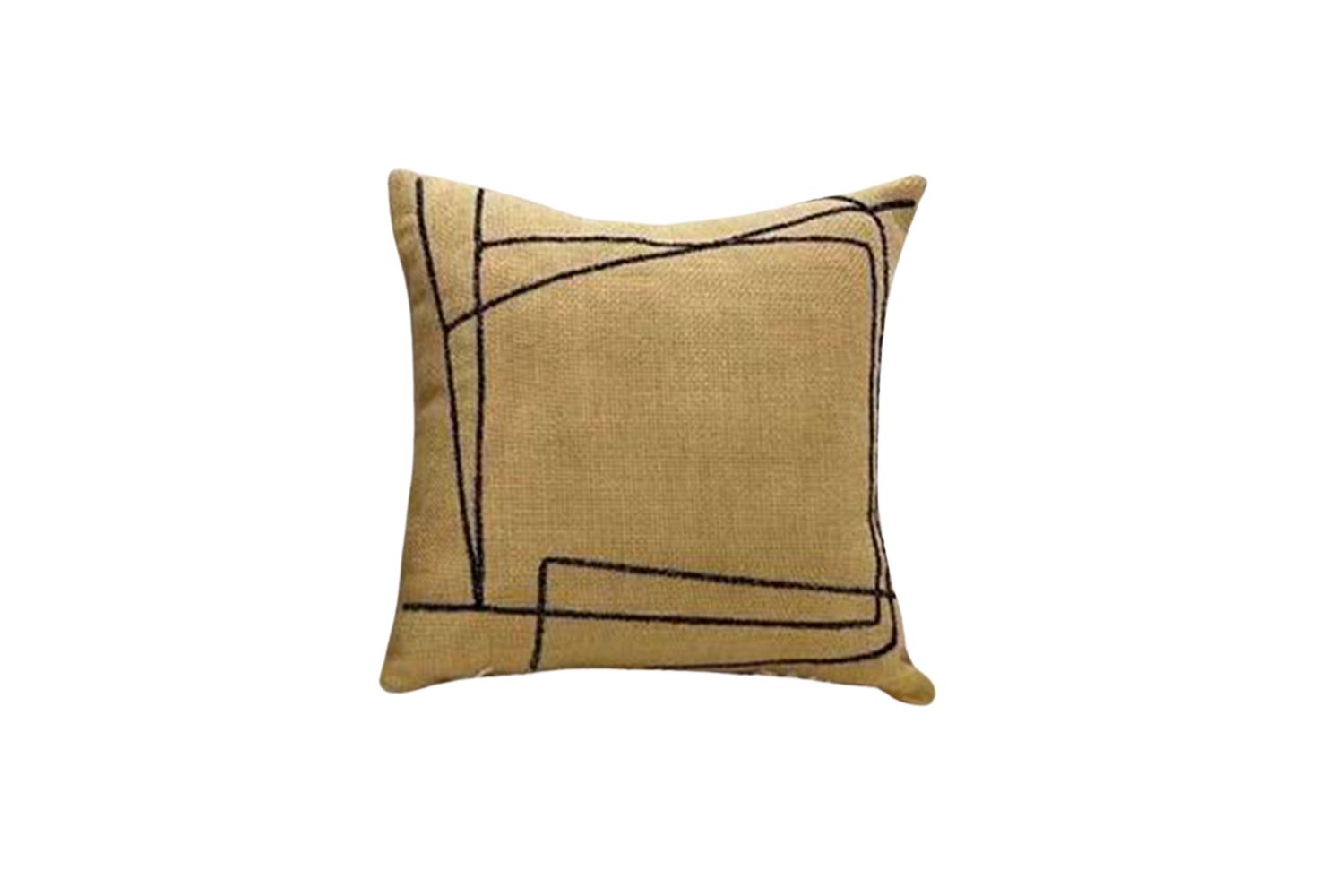 ABSTRACT STYLE Linen Cushion with Inner in Multiple Colours (45x45cm)