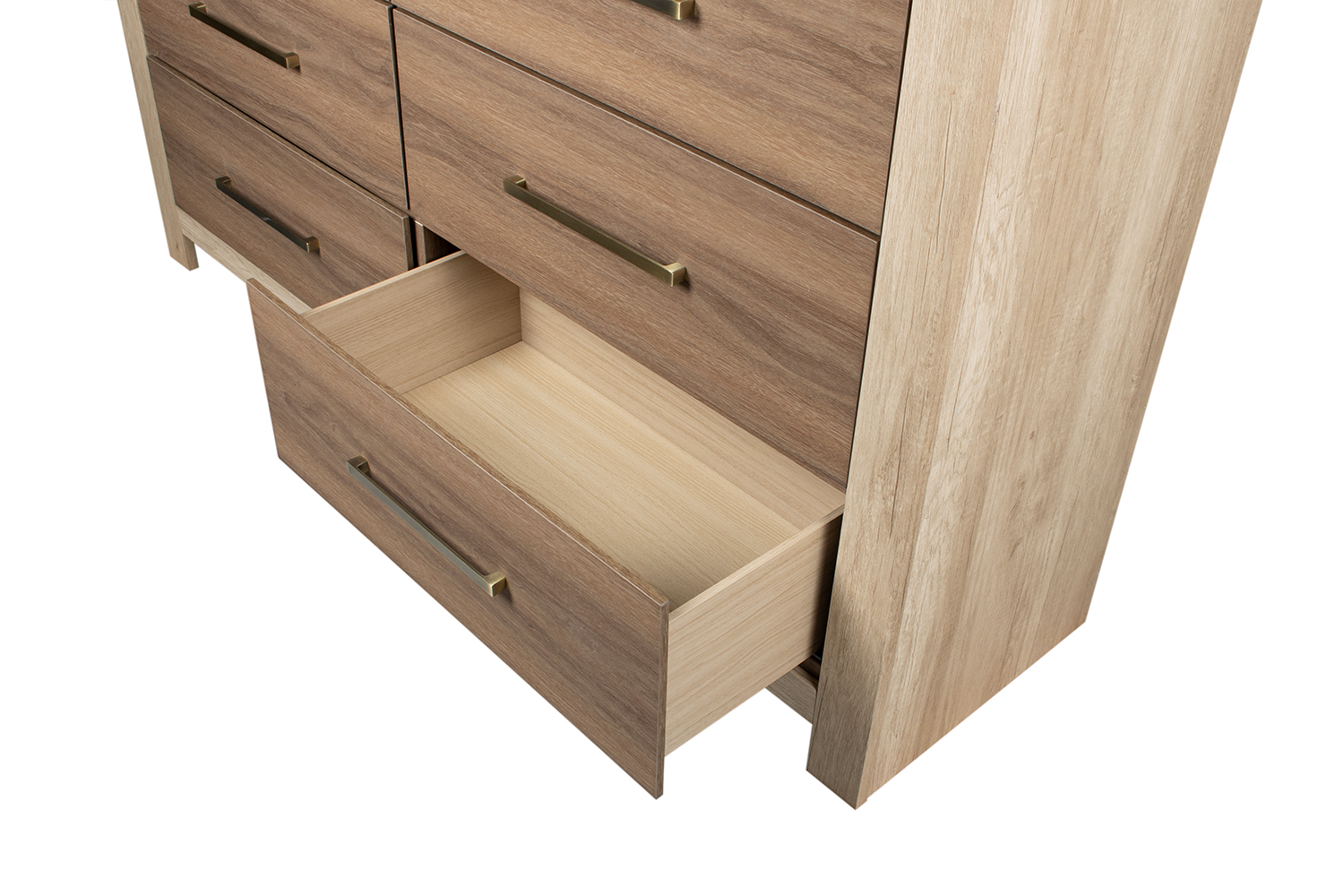 MERMAID 6-Drawer Dresser with Mirror