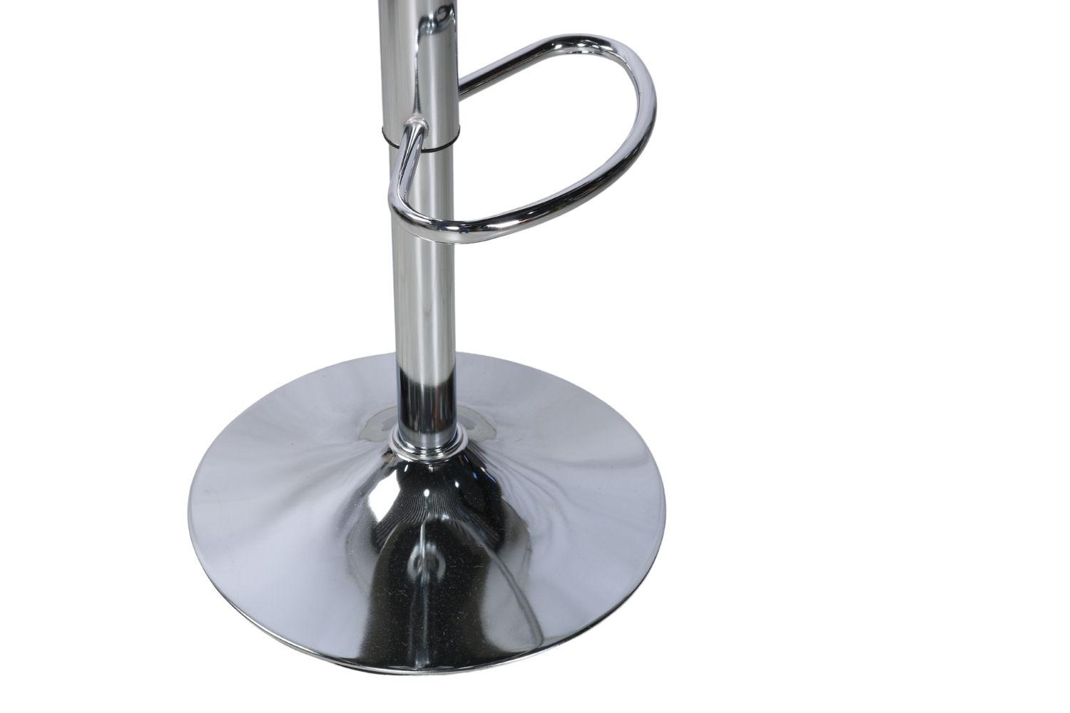 LIZ Adjustable Swivel Gas Lift Bar Stool (Dark Grey)