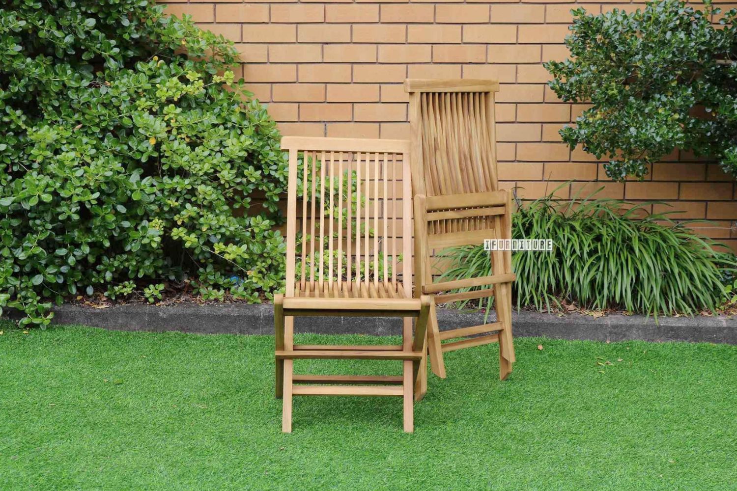 BALI Solid Teak Wood Foldable Outdoor Dining Chair