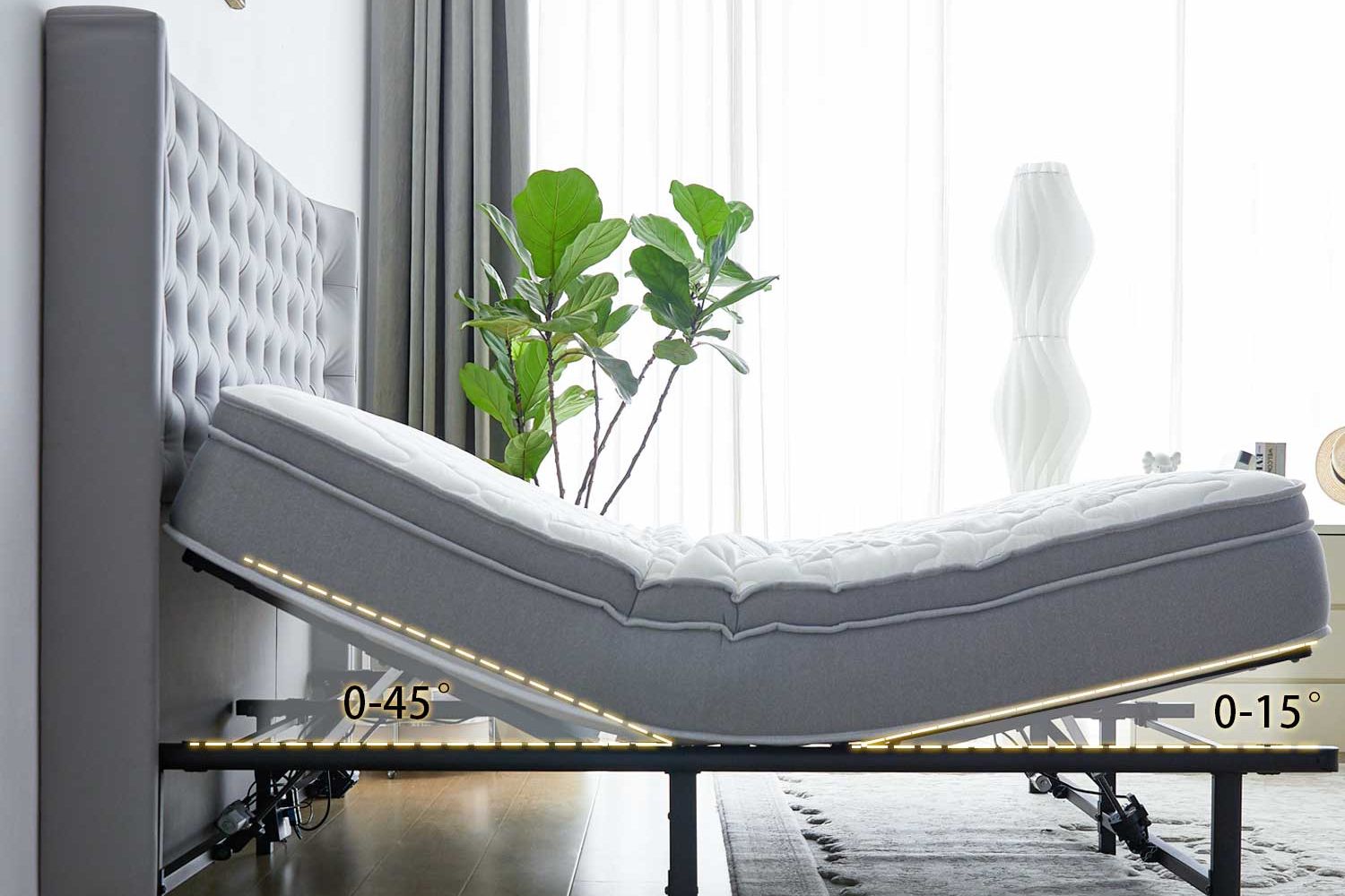 MATRIX Split Adjustable Bed Base Queen/Super King Size