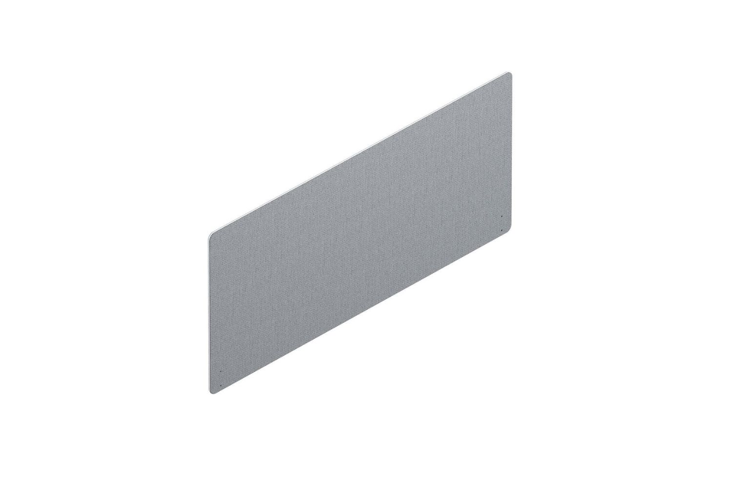 UP1 straight desk system screen in dark grey color in 3 sizes. - 148cm ...