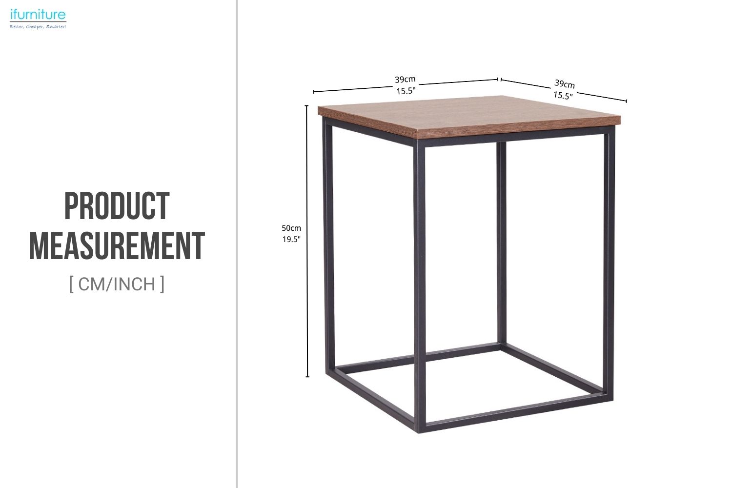 HEERA Square Side Table