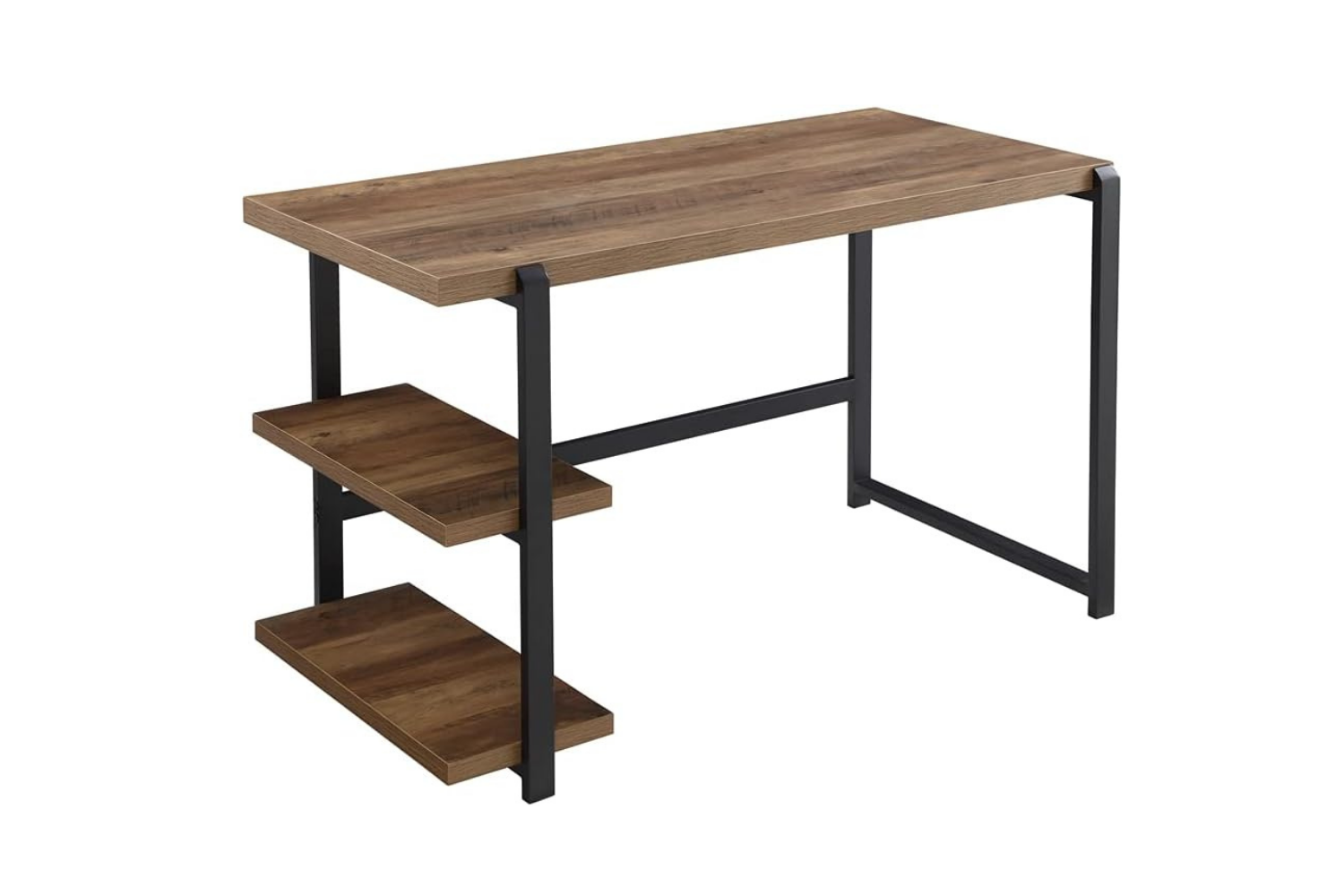 JILLIAN 120 Computer Office Desk with Reversible Shelf