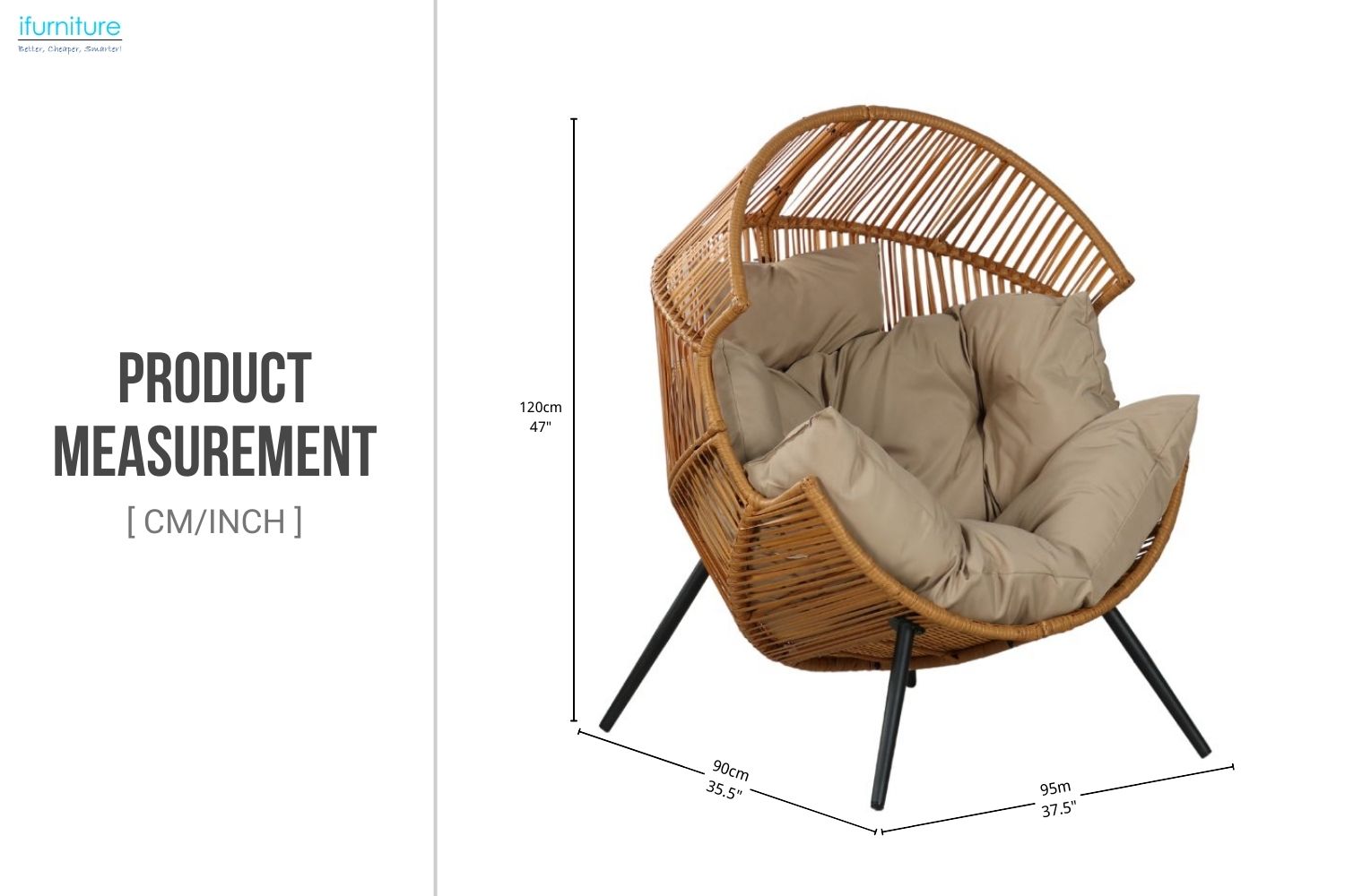 SANKARA Outdoor Lounge Pod Chair