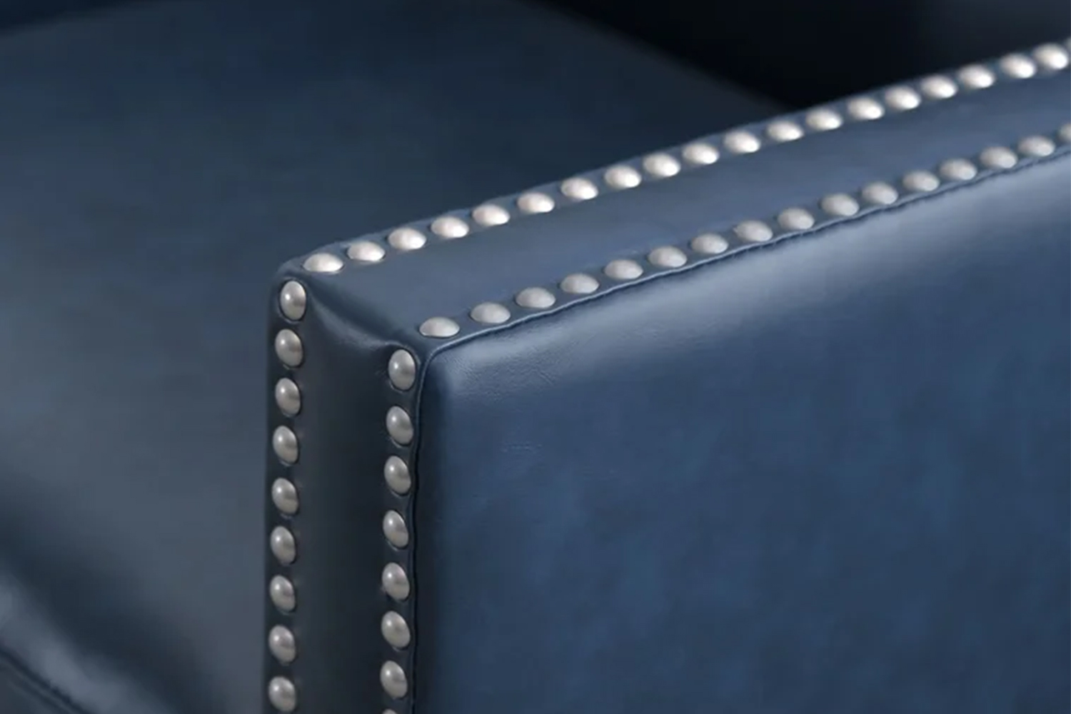 ABBEY Arm Chair (Navy Blue)