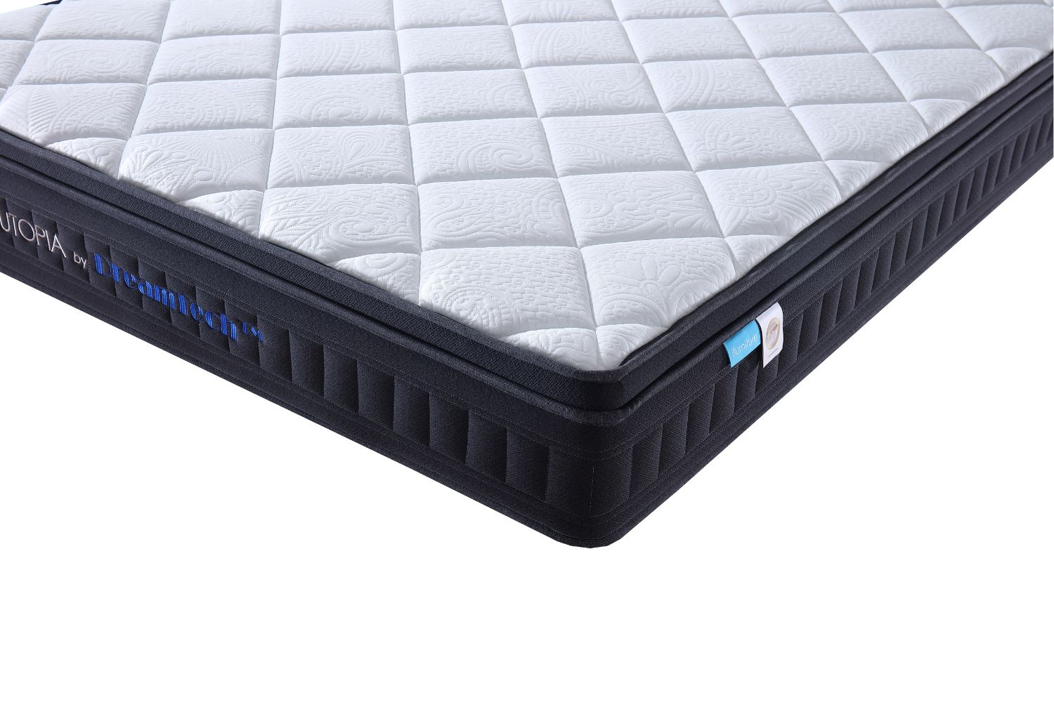 UTOPIA Memory Foam Euro Top Mattress in Single/King Single/Double/Queen ...
