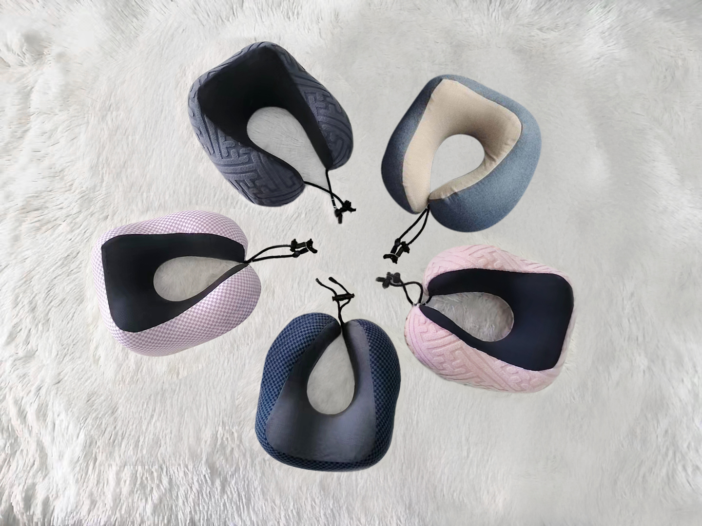 ENDY Memory Foam U-shape Neck Pillow