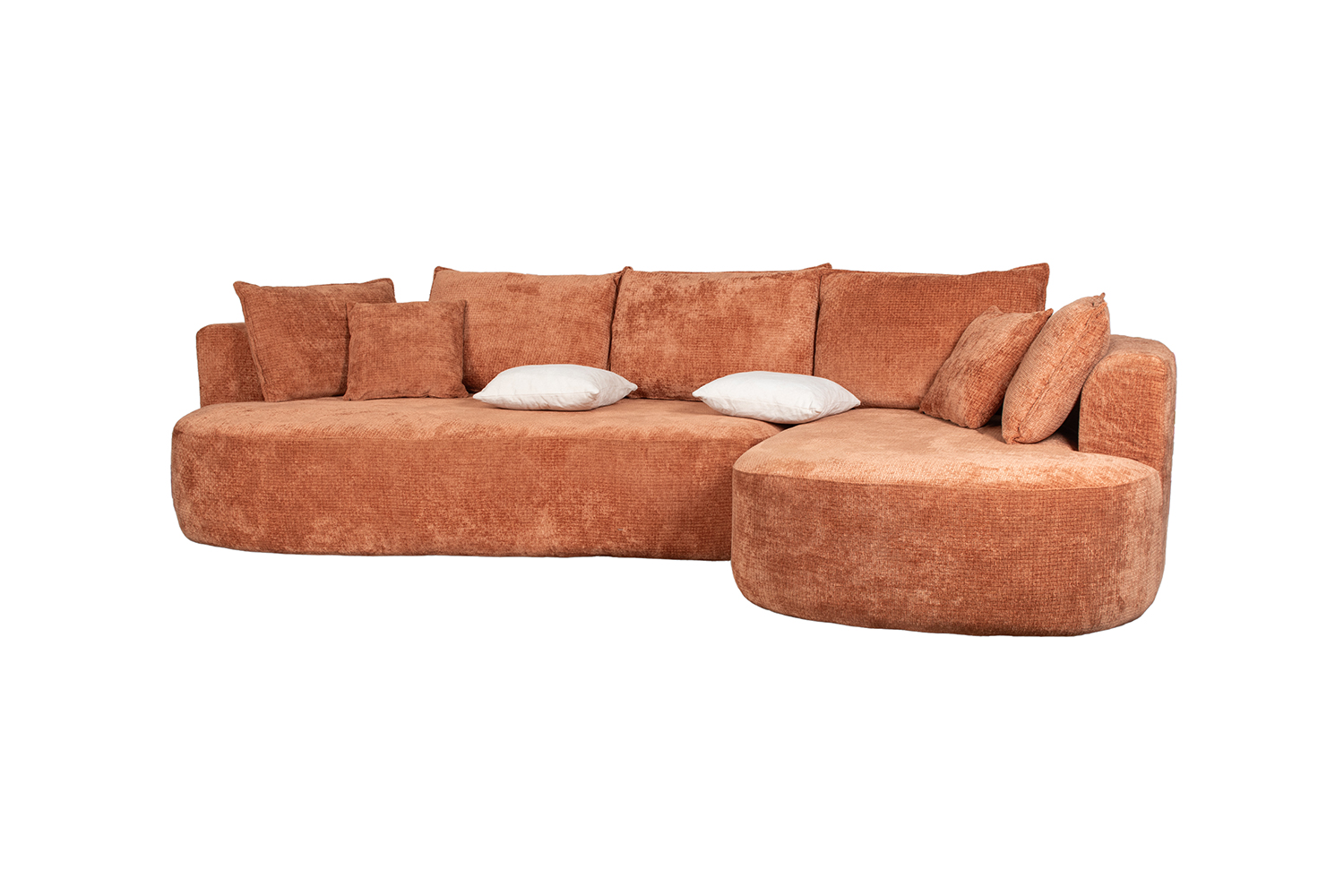 BRODY Fabric Sectional Compressed Sofa