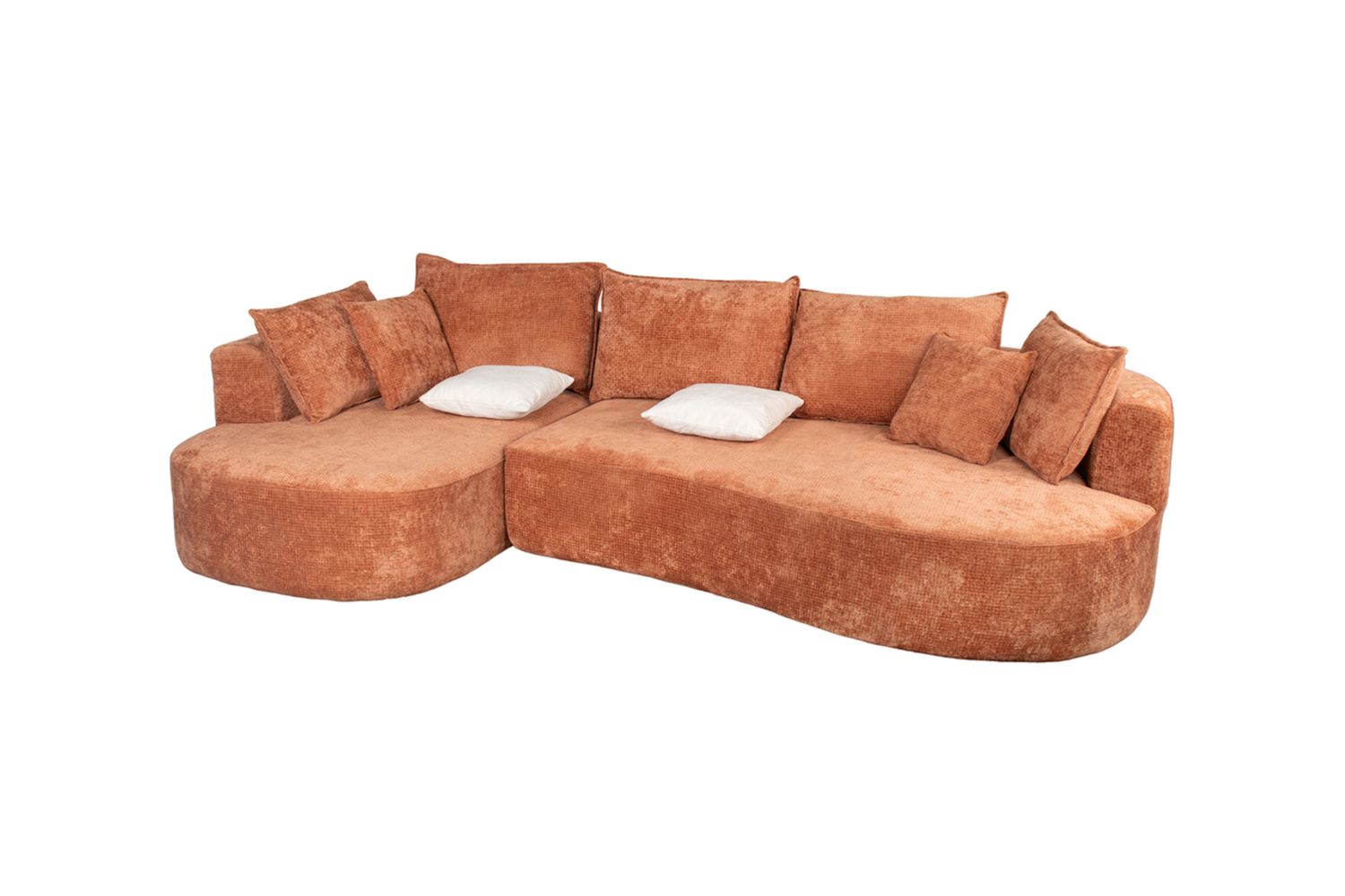 BRODY Fabric Sectional Compressed Sofa