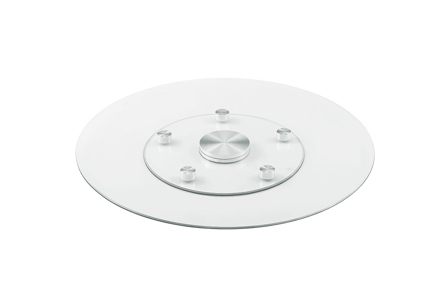 Ford D80 Round Tempered Glass Lazy Susan Turntable